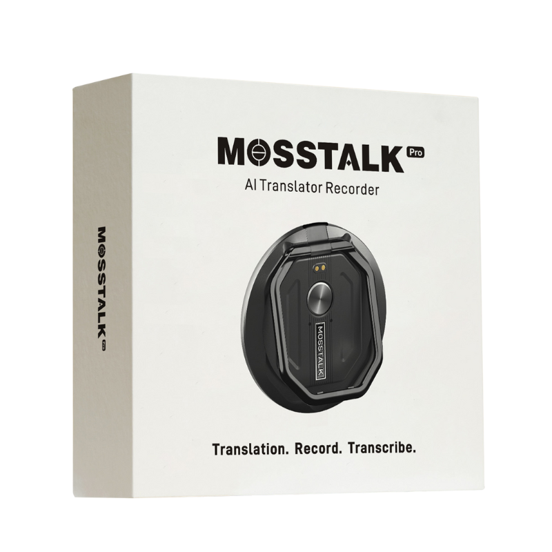 Mosstalk Pro AI Translator (XY-T02) (Authorized Goods) – Lau Asia ...